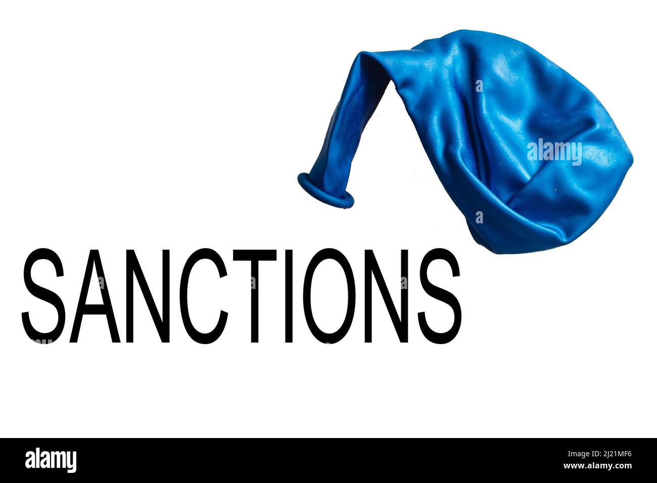 Sanctions. Isolated on white background. Business. Politics Economy ...