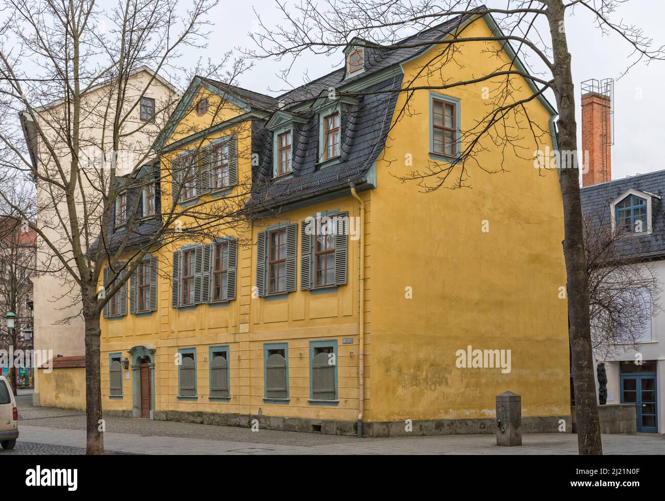 Schillerhaus at Weimar, Friedrich Schiller's last home, UNESCO World ...