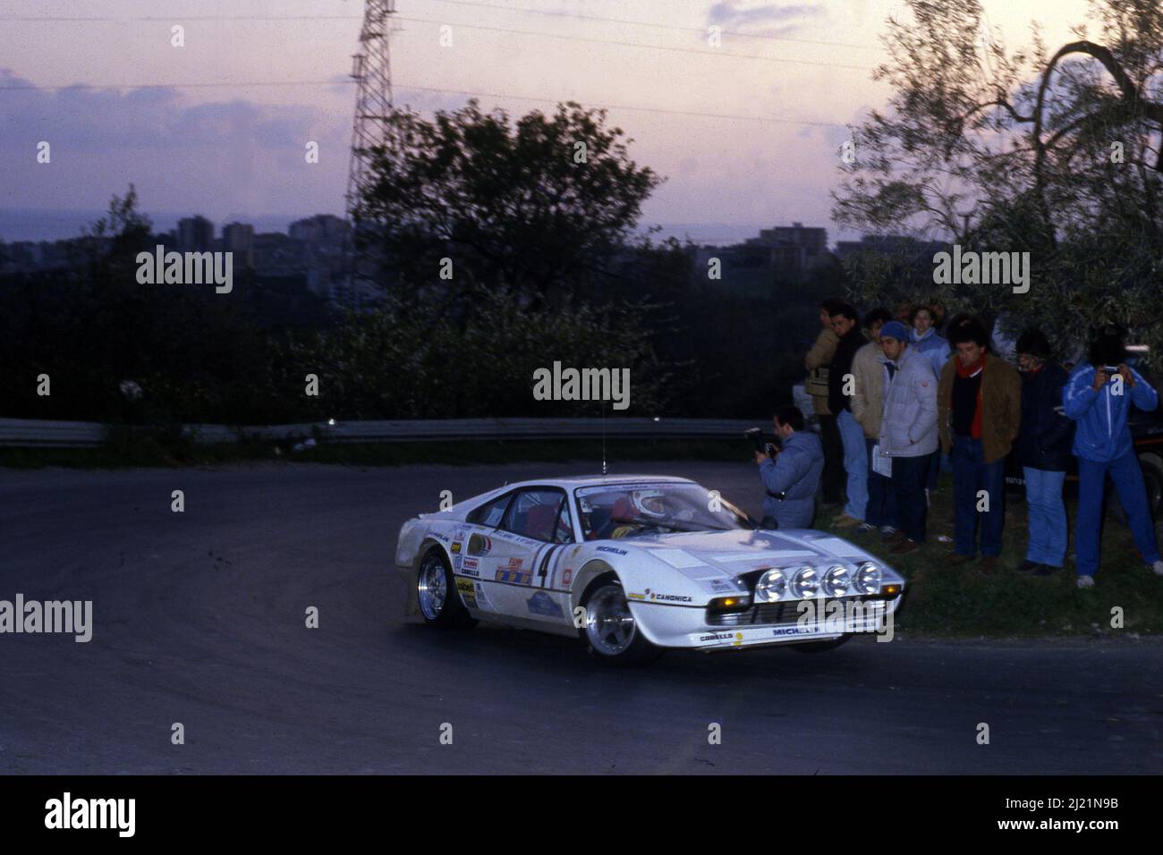 Luigi Lucky Battistolli (ITA) Claudio Berro (ITA) Ferrari 308 GTB 4v ...