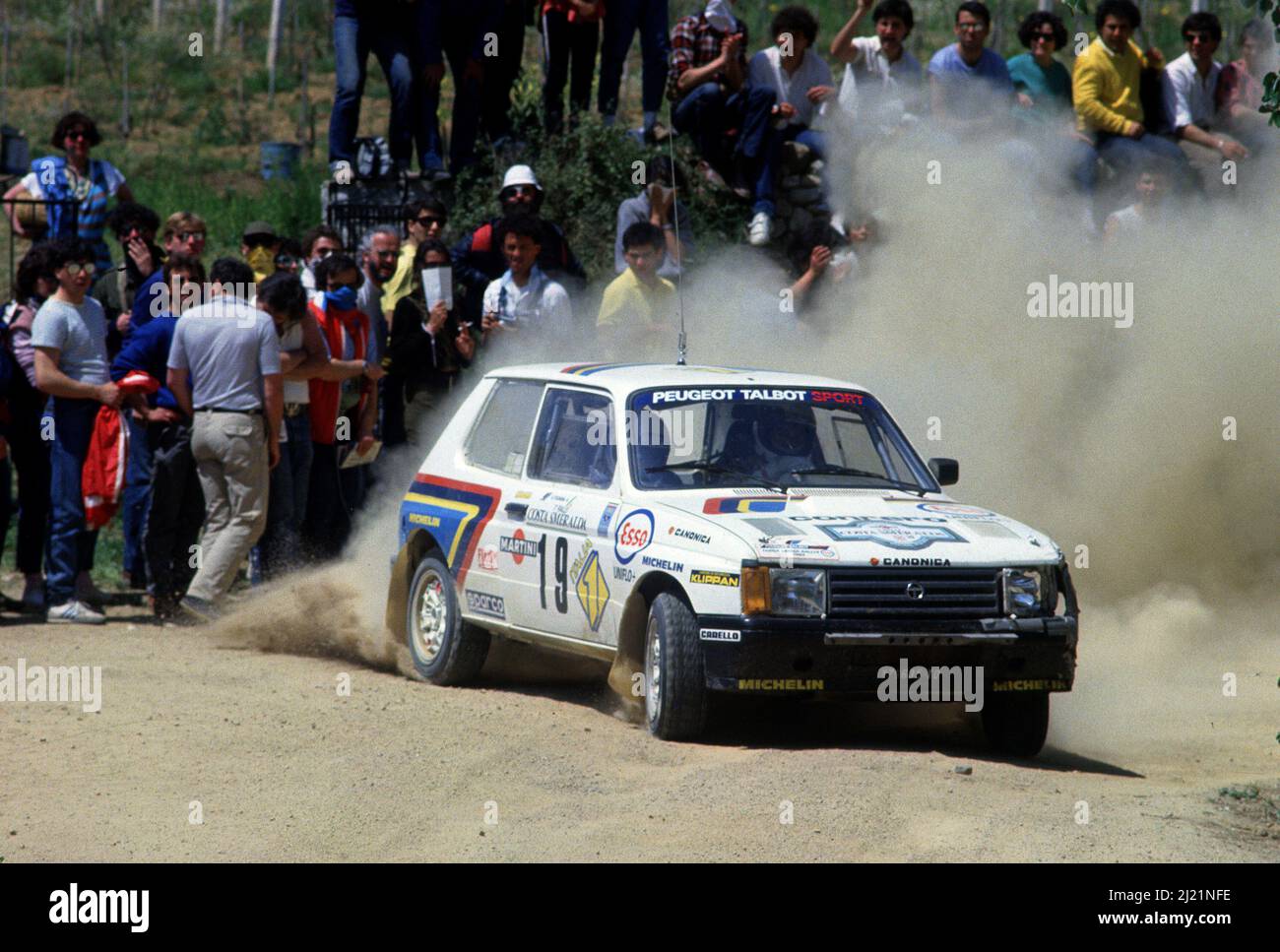 Giovanni Gianni Del Zoppo (ITA) Elisabetta Betty Tognana (ITA) Peugeot ...