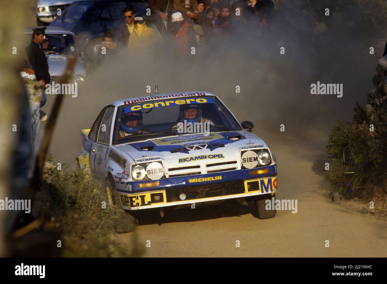 Dario Cerrato (ITA) Giuseppe Geppi Cerri (ITA) Opel Manta 400 GrB ...