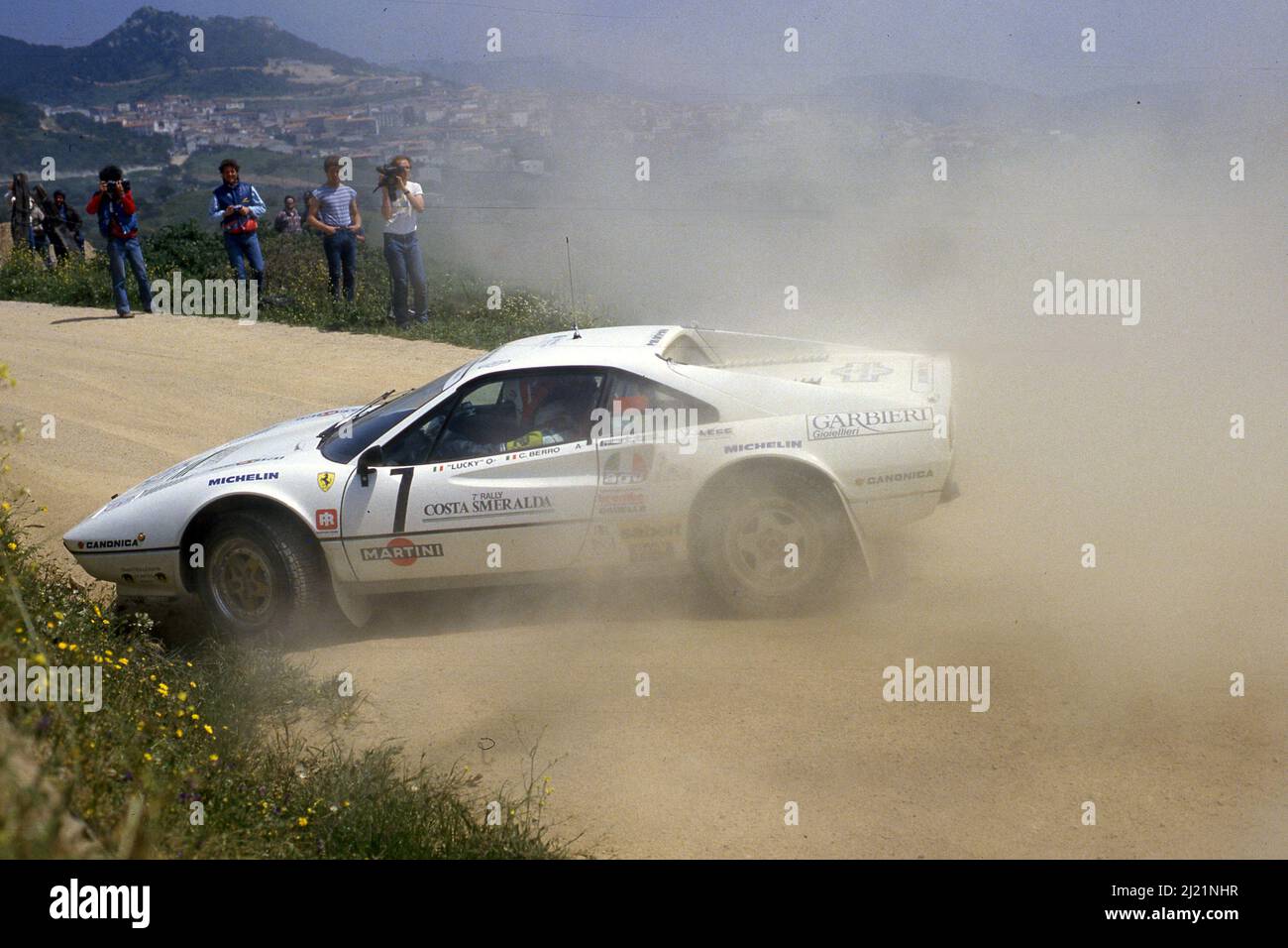 Luigi Lucky Battistolli (ITA) Claudio Berro (ITA) Ferrari 308 GTB 4v ...