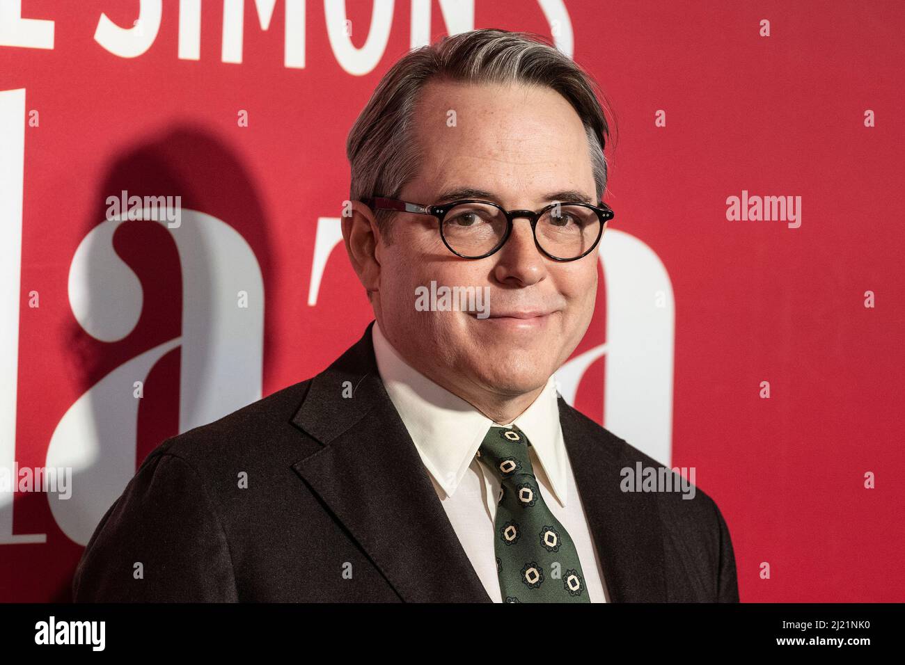 March 28, 2022, New York, New York, United States: Matthew Broderick ...