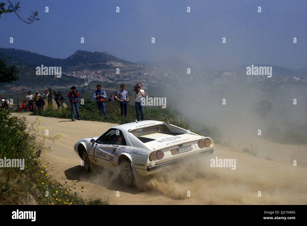 Luigi Lucky Battistolli (ITA) Claudio Berro (ITA) Ferrari 308 GTB 4v ...