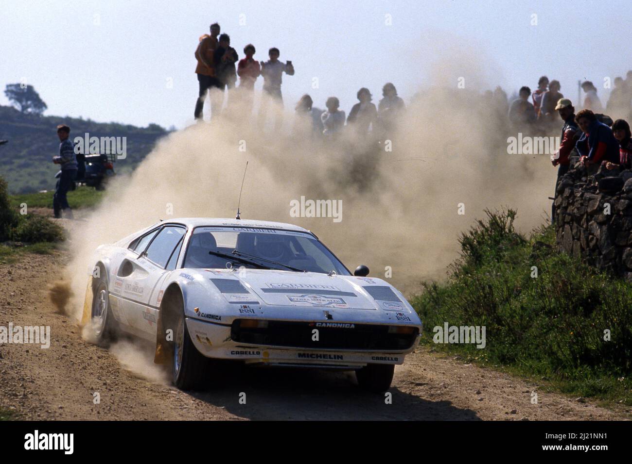 Luigi Lucky Battistolli (ITA) Claudio Berro (ITA) Ferrari 308 GTB 4v ...
