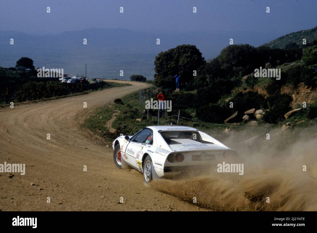 Luigi Lucky Battistolli (ITA) Claudio Berro (ITA) Ferrari 308 GTB 4v ...