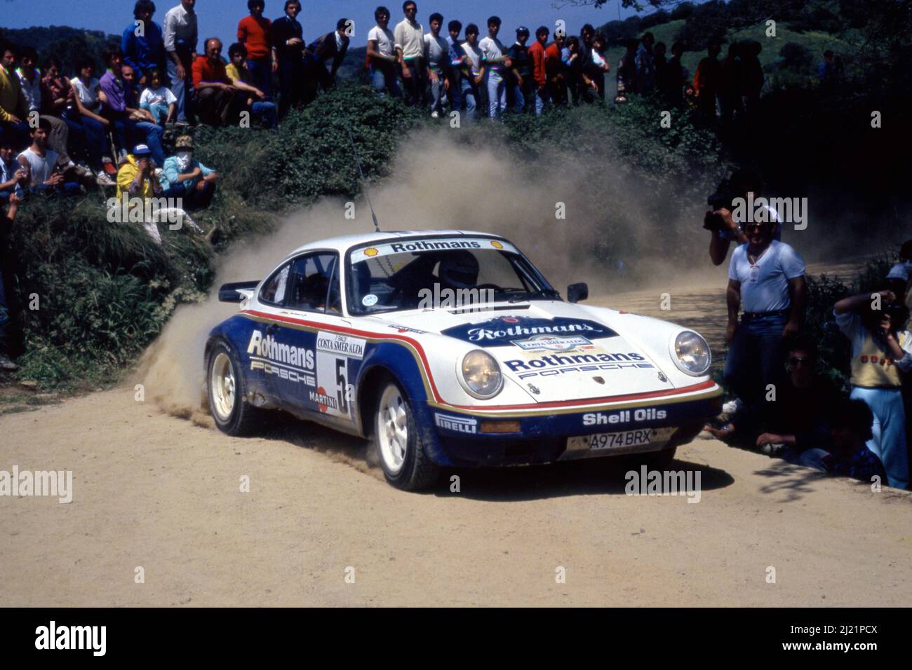 Henri Toivonen (FIN) Juha Piironen (FIN) Porsche 911 SC RS GrB Rothmans ...
