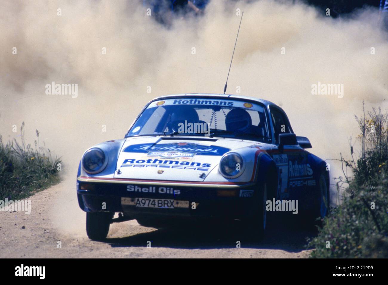 Henri Toivonen (FIN) Juha Piironen (FIN) Porsche 911 SC RS GrB Rothmans ...