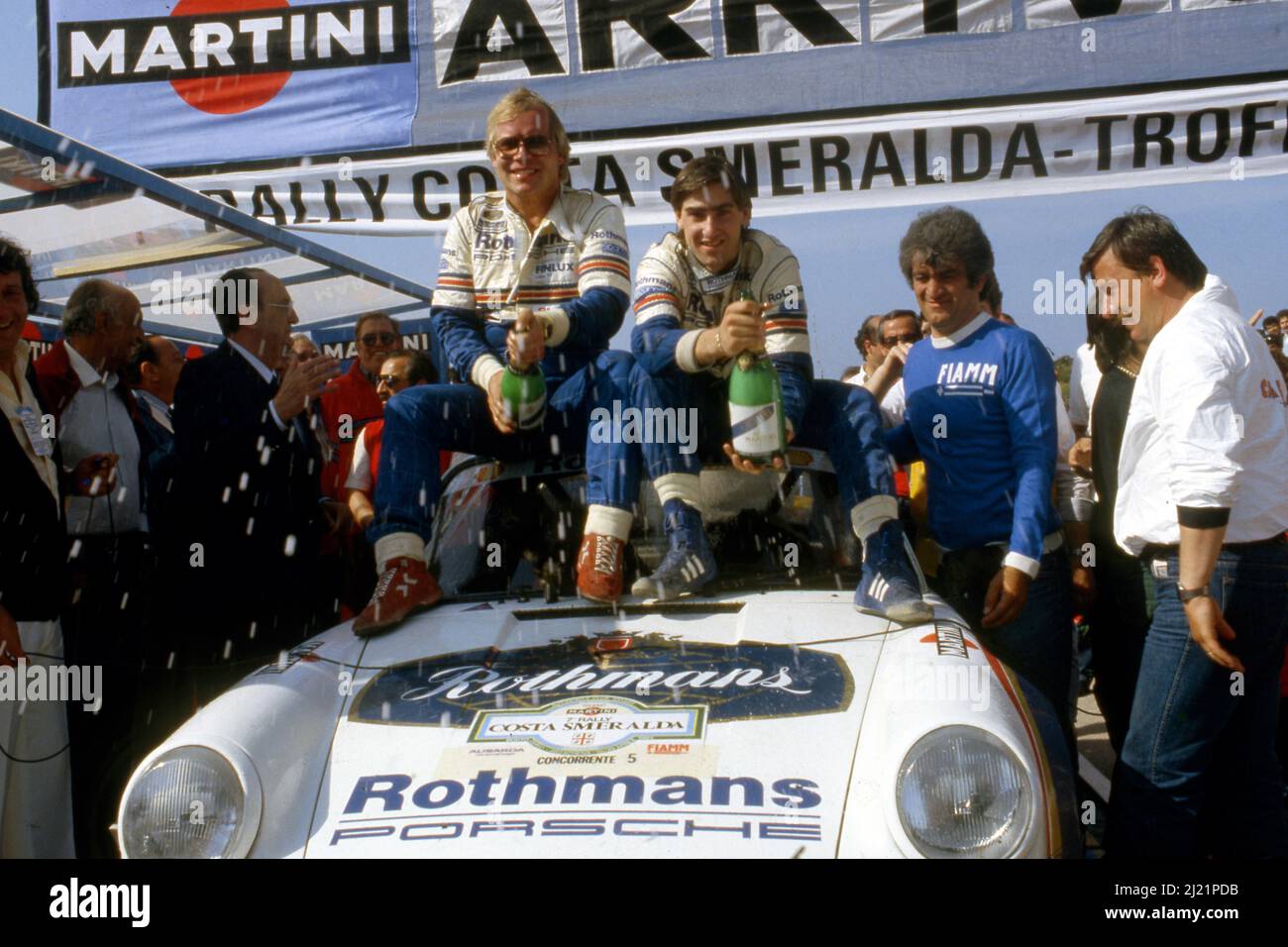 Henri Toivonen (FIN) Juha Piironen (FIN) Porsche 911 SC RS GrB Rothmans ...