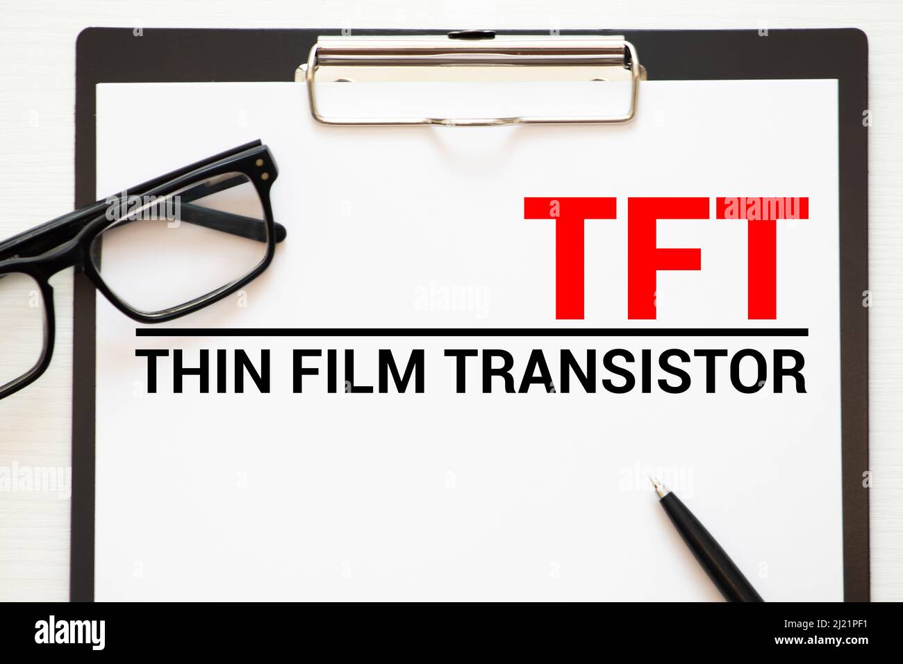 Thin Film Transistor - TFT, business and media concept Stock Photo - Alamy