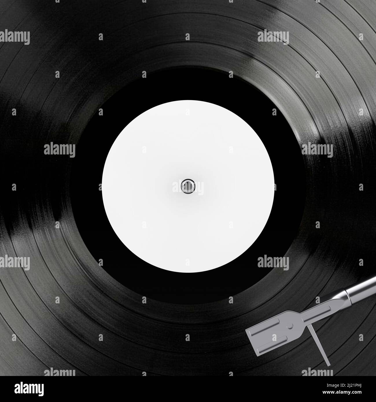 Old Vintage Vinyl Record with Blank Label for Your Design extreme ...