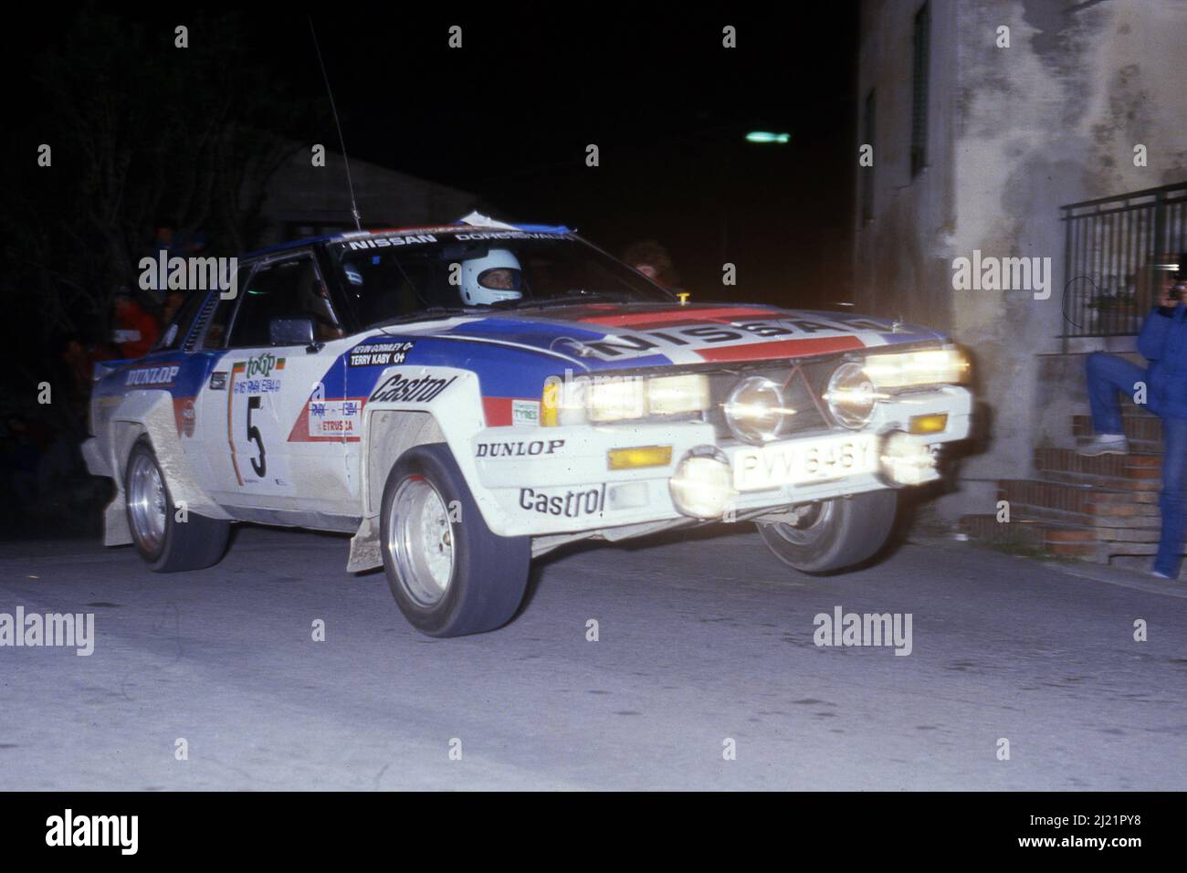 Terry Kaby (GBR) Kevin Gormley (GBR) Nissan Silvia 240 RS GrB Team ...