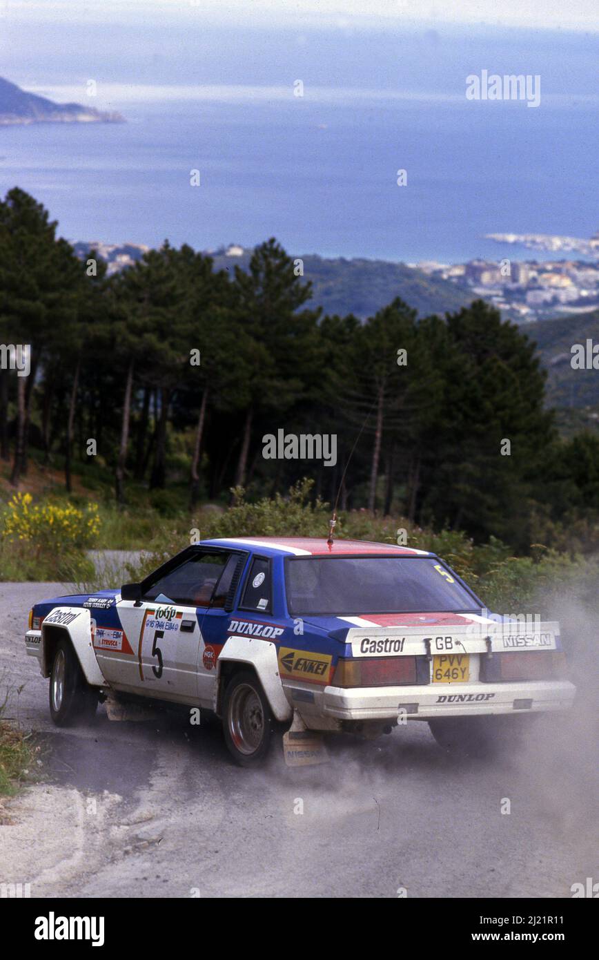 Terry Kaby (GBR) Kevin Gormley (GBR) Nissan Silvia 240 RS GrB Team ...