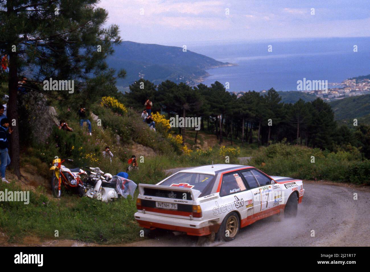 Michele Cinotto (ITA) Emilio Radaelli (ITA) Audi Quattro GrB Audi Sport ...