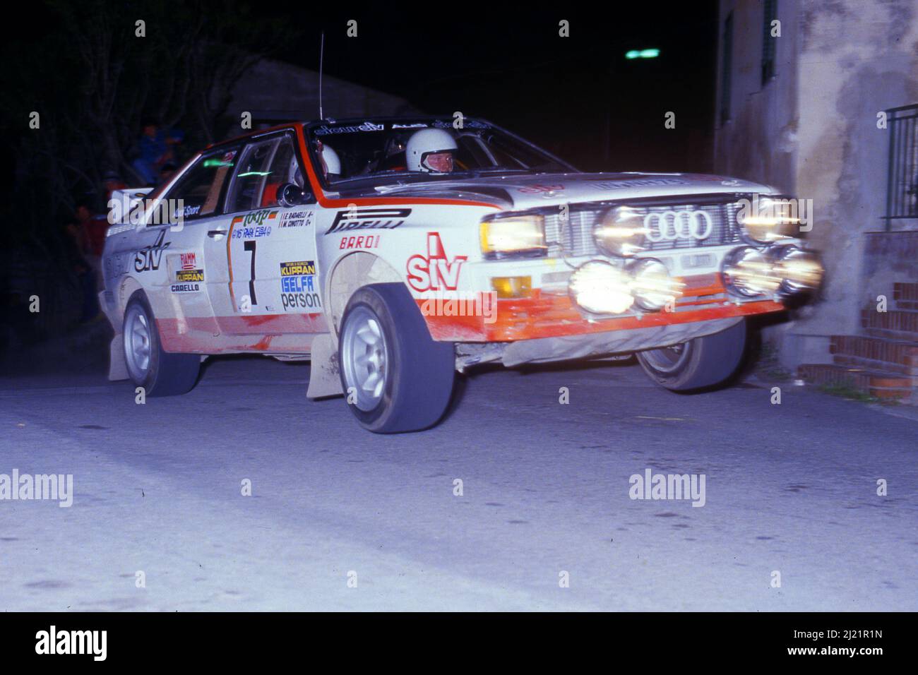 Michele Cinotto (ITA) Emilio Radaelli (ITA) Audi Quattro GrB Audi Sport ...