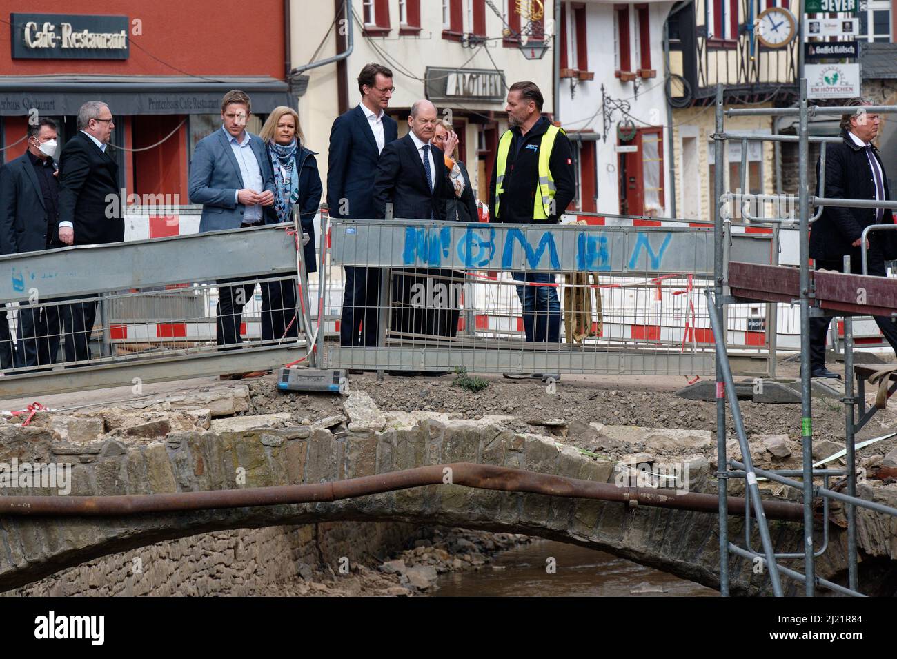 Bad Munstereifel, Germany. 29 March 2022, North Rhine-Westphalia, Bad ...