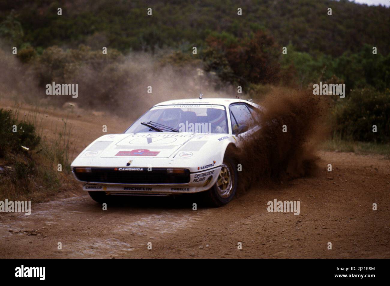 Luigi Lucky Battistolli (ITA) Claudio Berro (ITA) Ferrari 308 GTB 4v ...