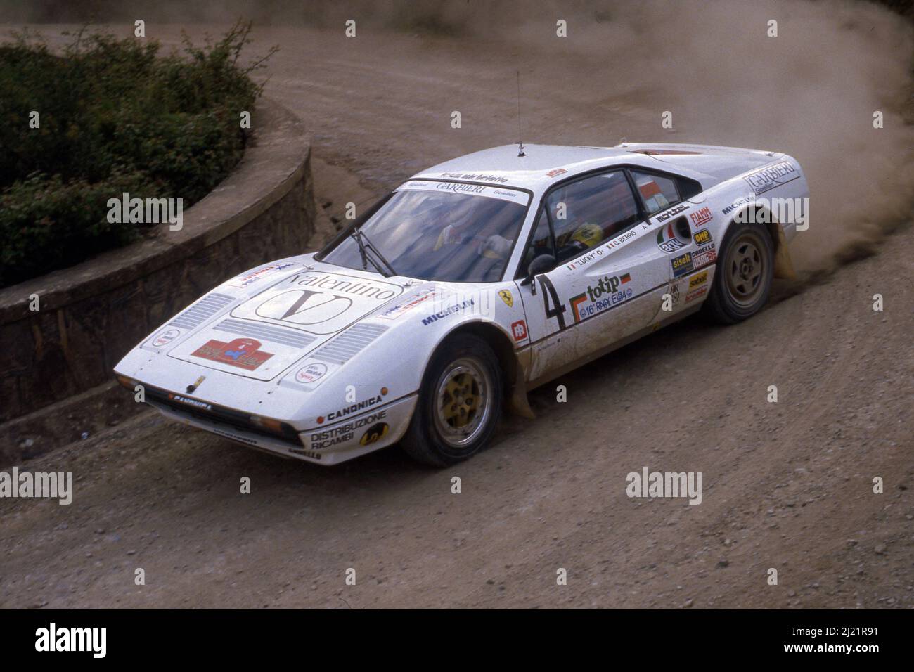 Luigi Lucky Battistolli (ITA) Claudio Berro (ITA) Ferrari 308 GTB 4v ...