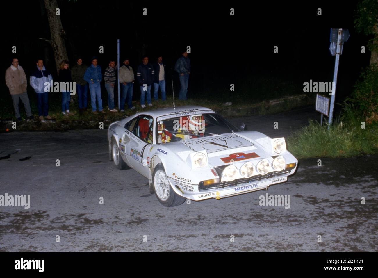Luigi Lucky Battistolli (ITA) Claudio Berro (ITA) Ferrari 308 GTB 4v ...