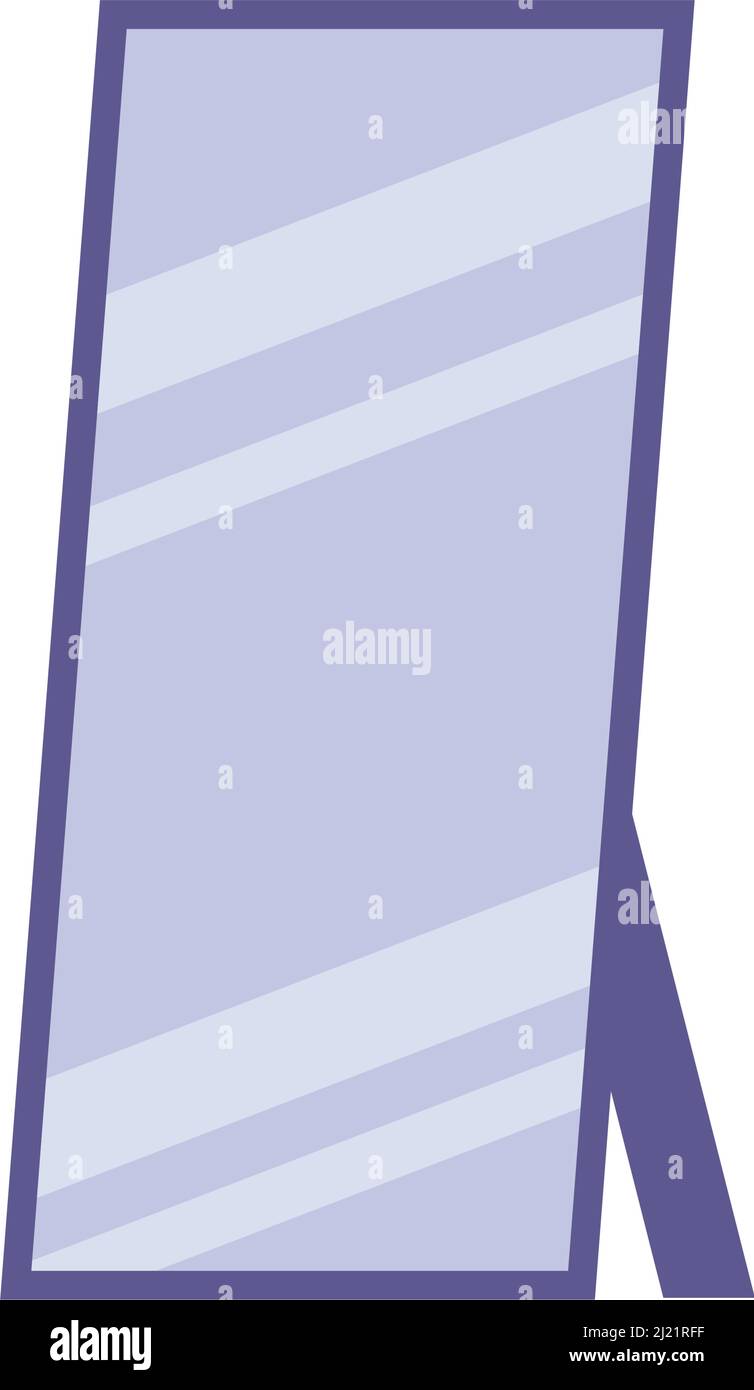 Full length mirror mirror Stock Vector Images - Alamy