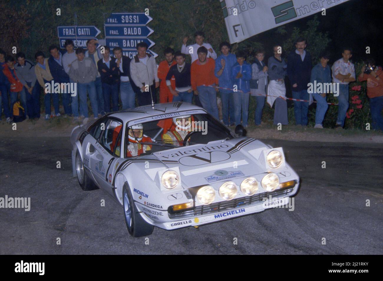 Luigi Lucky Battistolli (ITA) Claudio Berro (ITA) Ferrari 308 GTB 4v ...