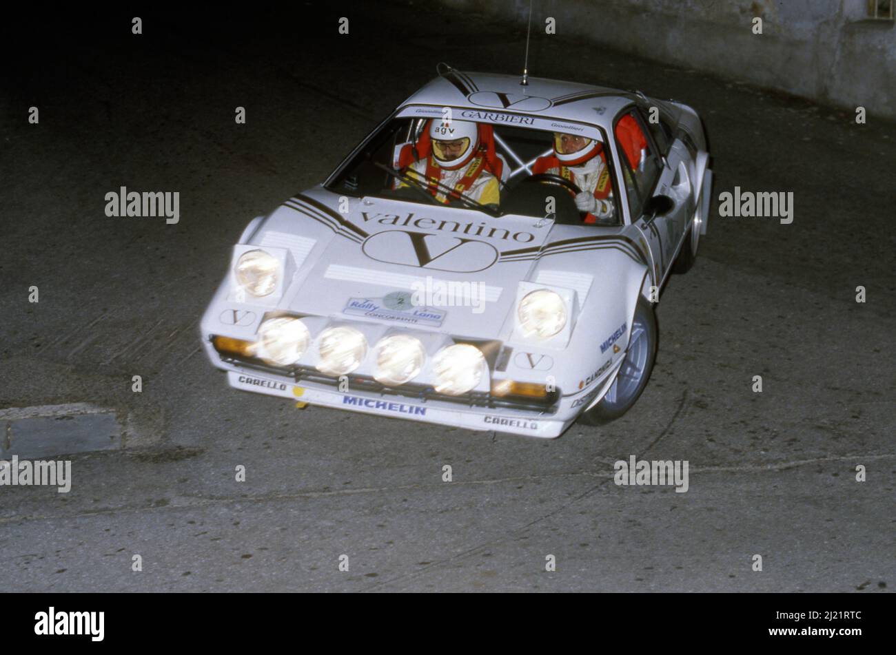 Luigi Lucky Battistolli (ITA) Claudio Berro (ITA) Ferrari 308 GTB 4v ...