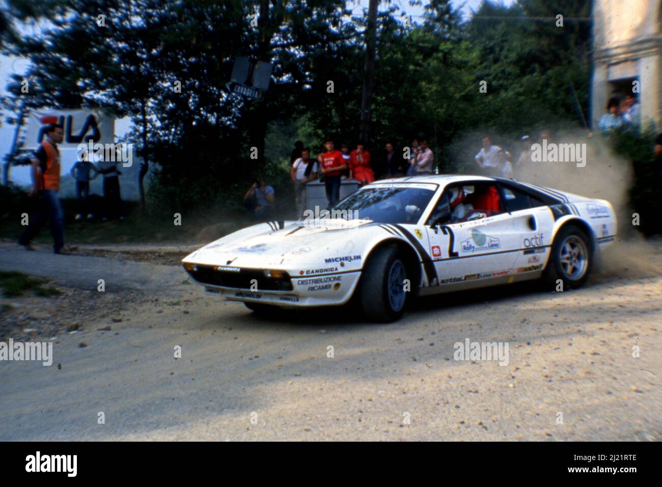 Luigi Lucky Battistolli (ITA) Claudio Berro (ITA) Ferrari 308 GTB 4v ...