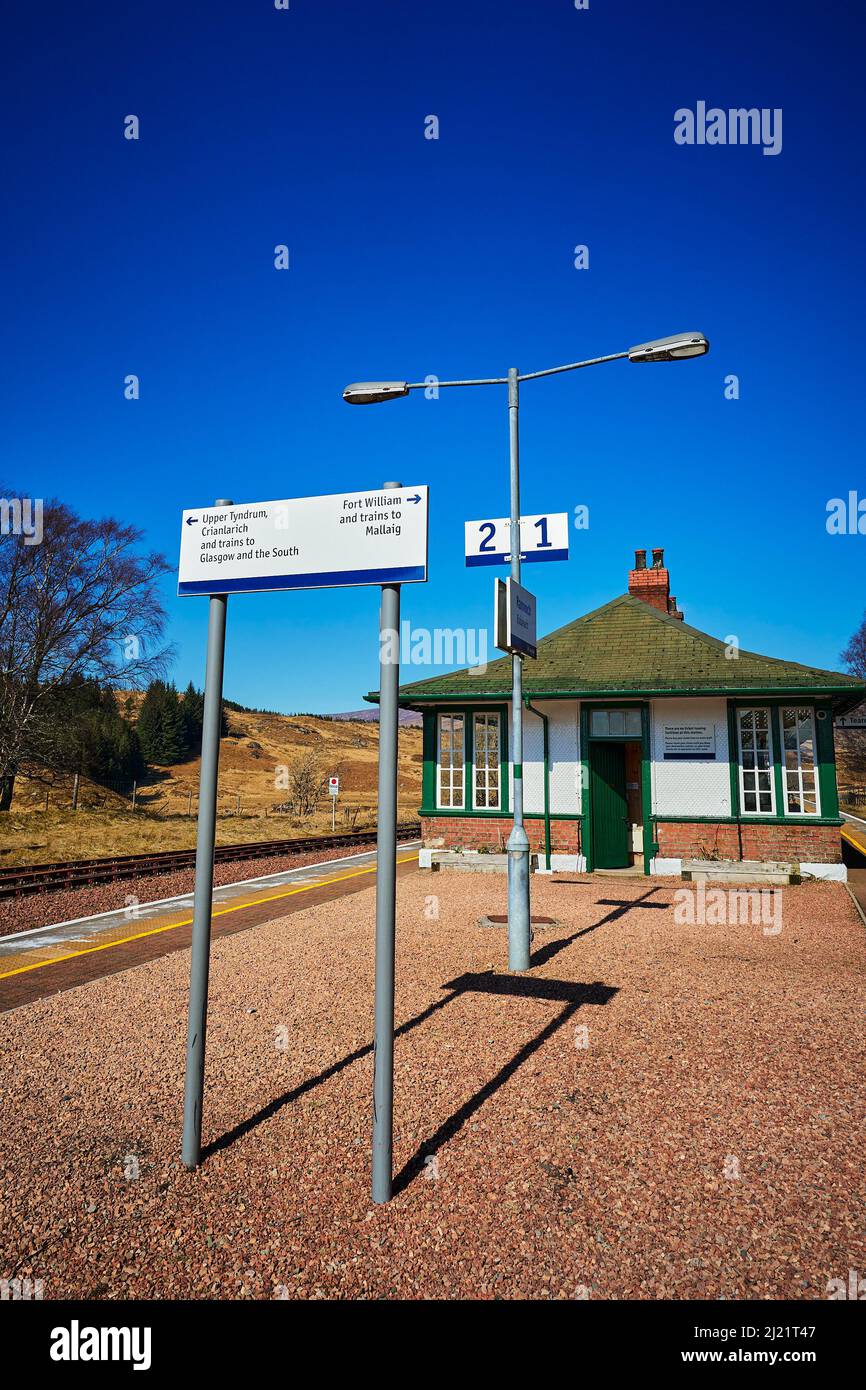 Rannoch station hi-res stock photography and images - Alamy