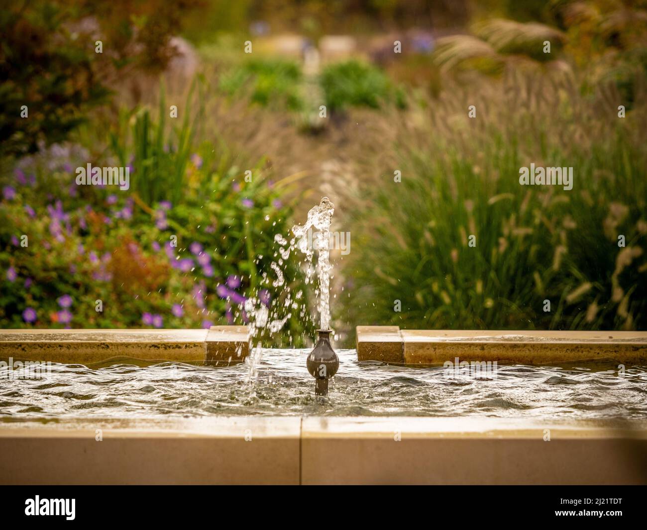 Water feature rill hi-res stock photography and images - Alamy