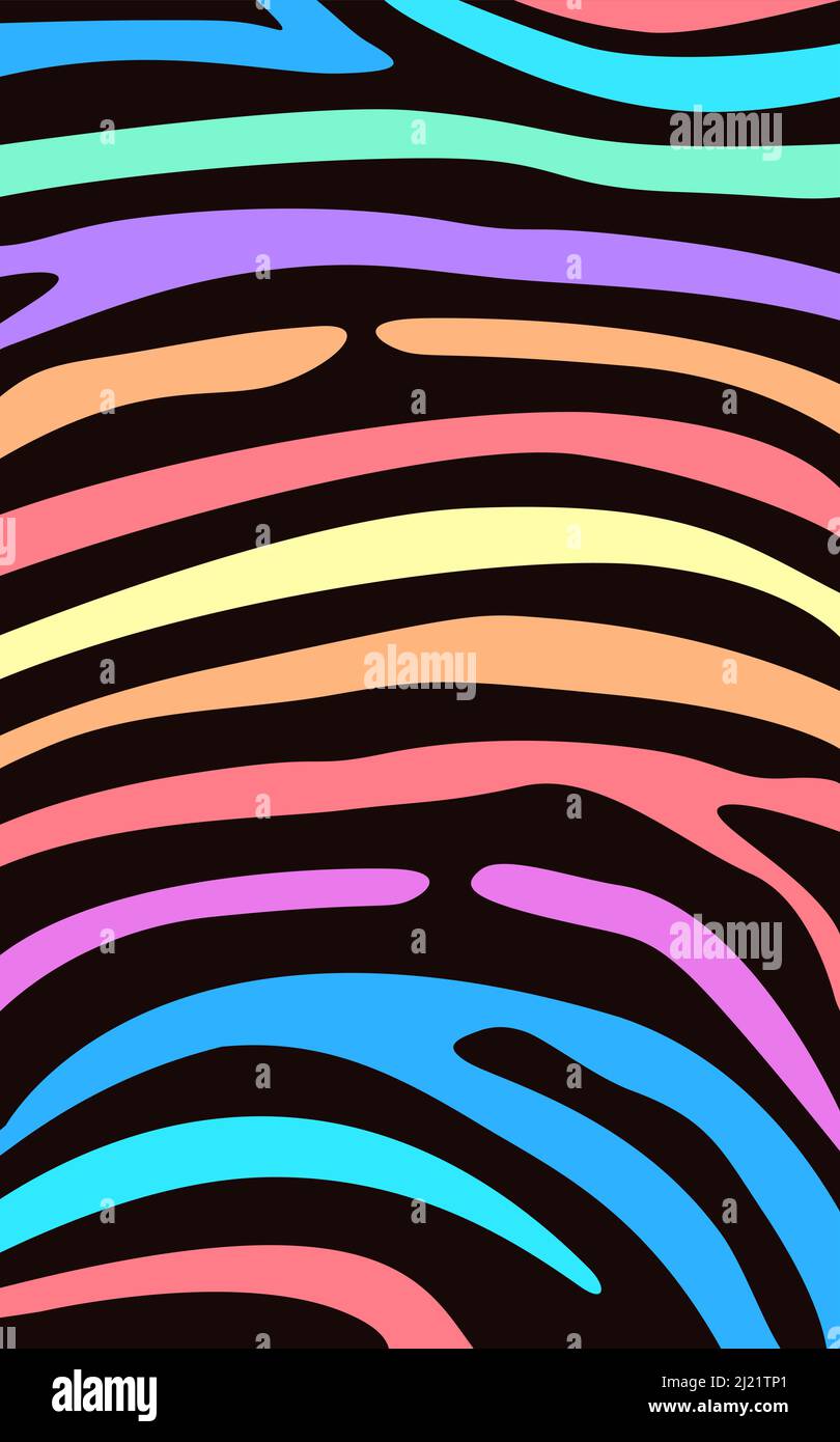 Rainbow Zebra Wallpapers