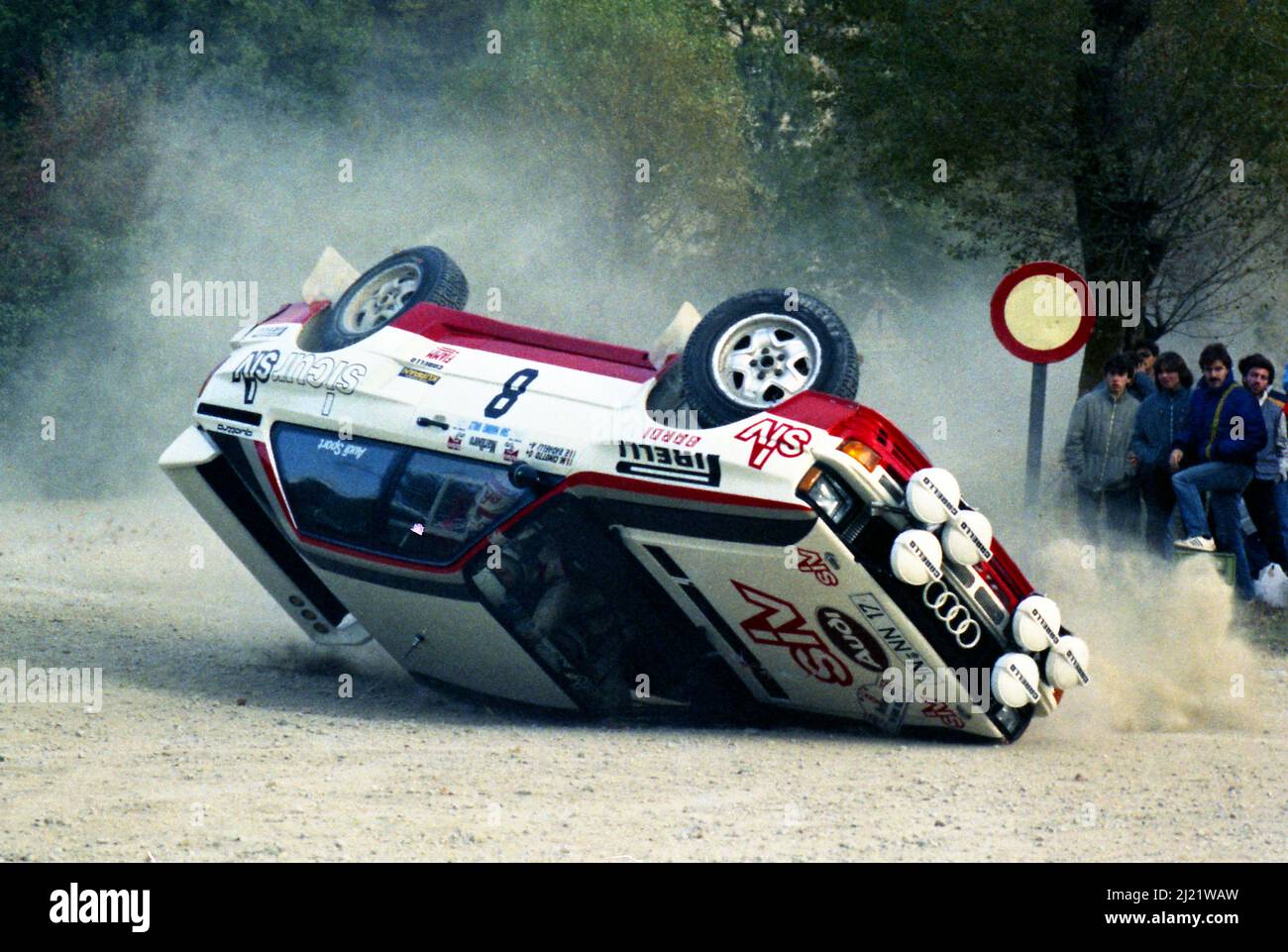 Michele Cinotto (ITA) Emilio Radaelli (ITA) Audi Quattro GrB Audi Sport ...