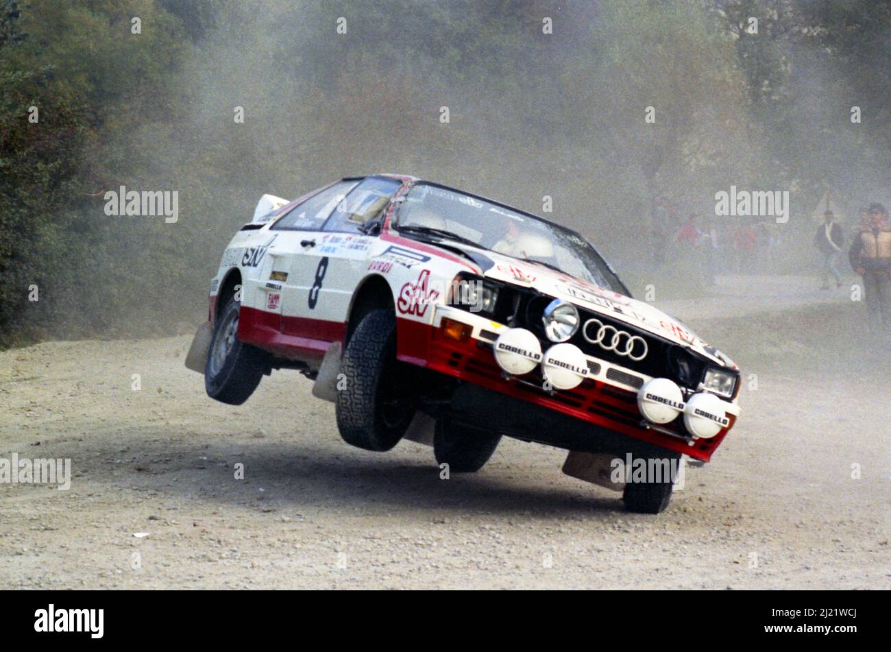 Michele Cinotto (ITA) Emilio Radaelli (ITA) Audi Quattro GrB Audi Sport ...