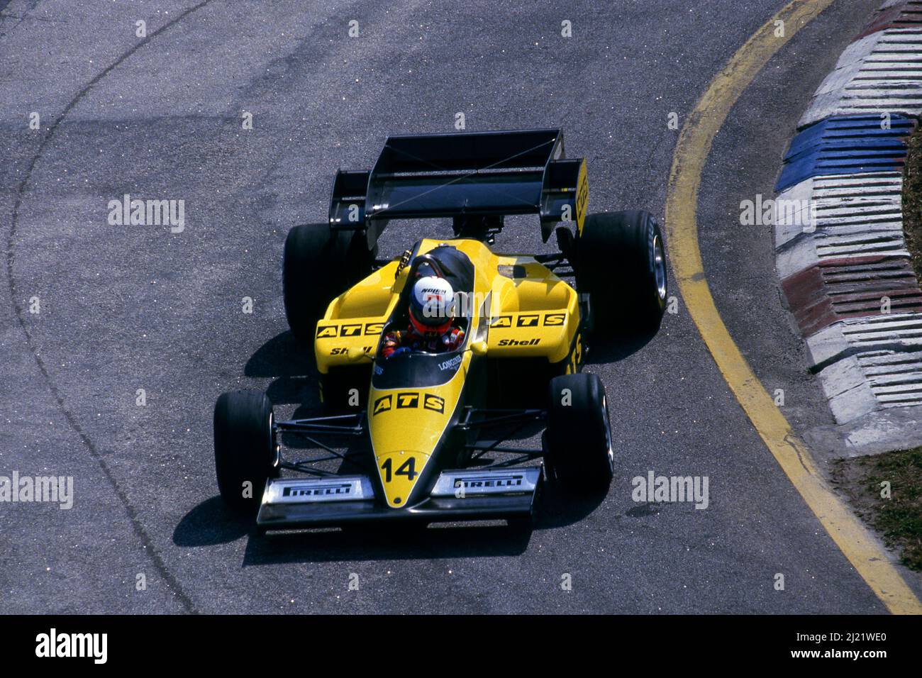 Manfred Winkelhock (GER) ATS D7 Bmw Stock Photo - Alamy
