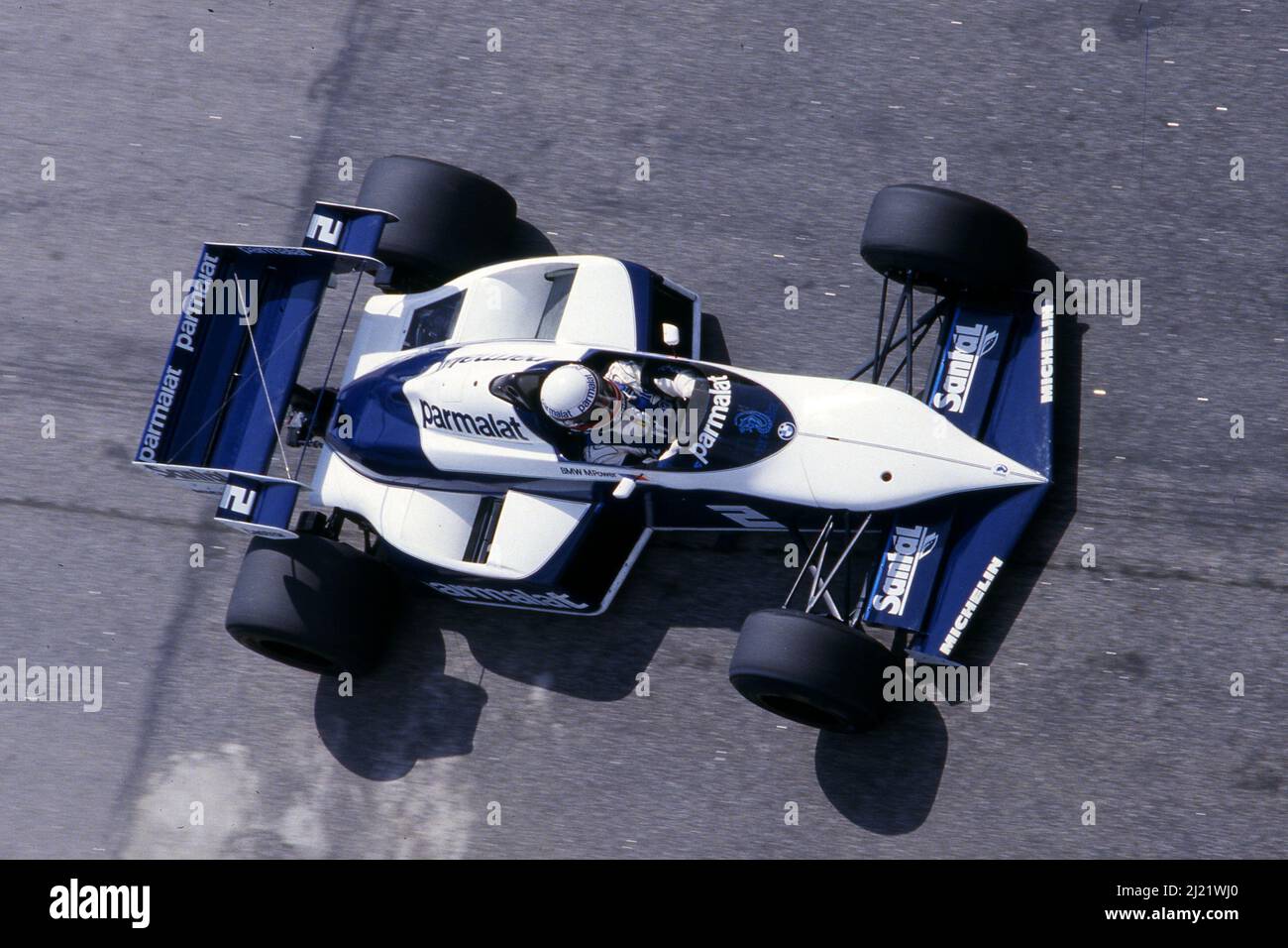 Teo Fabi (ITA) Brabham Bt53 Bmw Stock Photo - Alamy