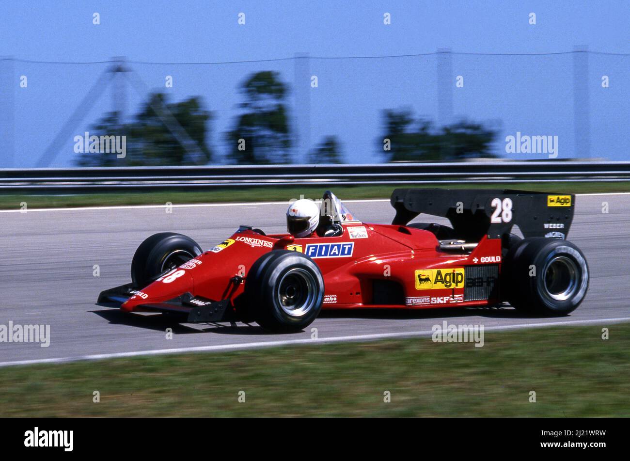 Rene Arnoux (FRA) Ferrari 126 C4 Stock Photo - Alamy