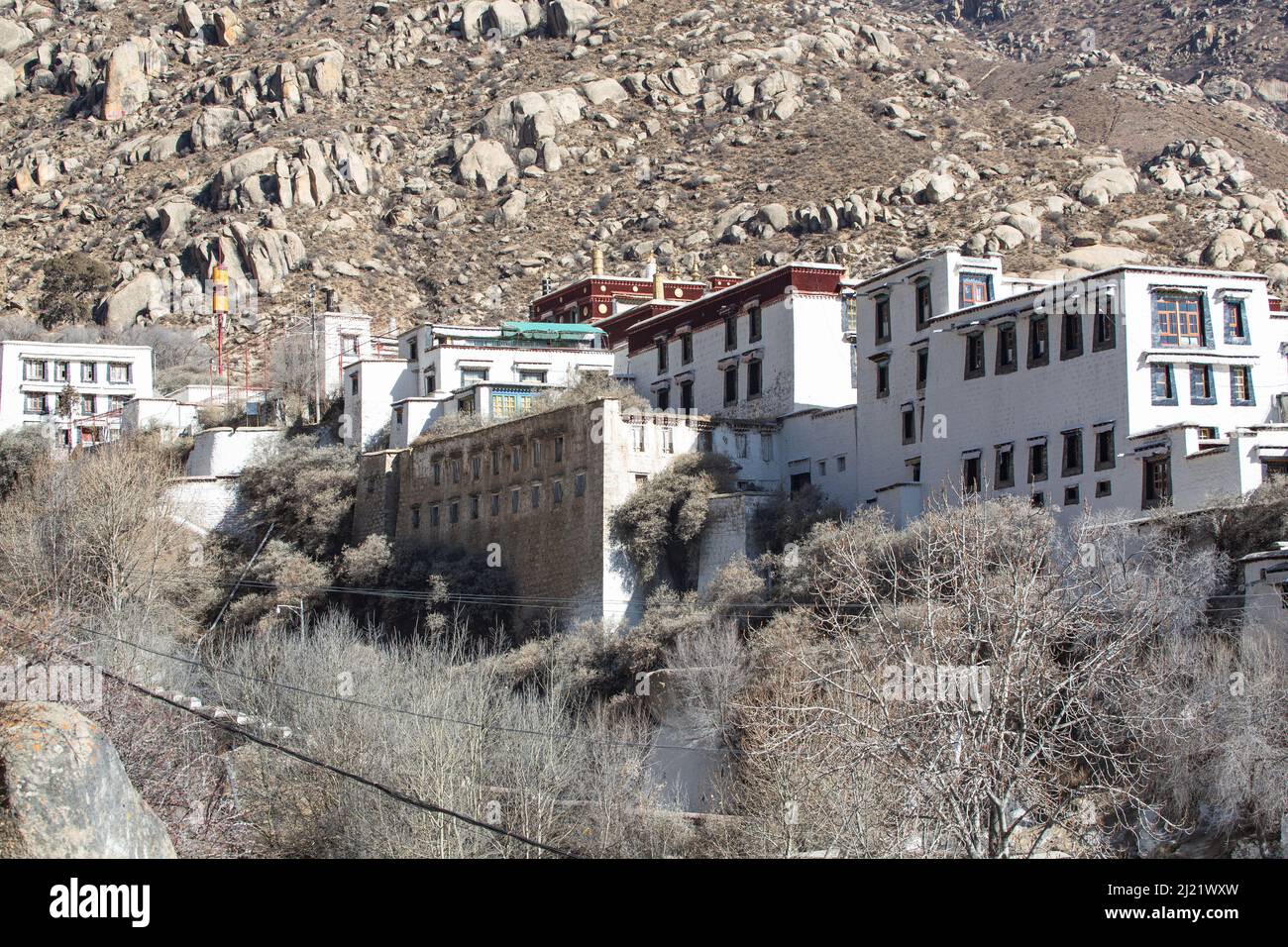 Sera Monastery. Lhasa, Tibet Stock Photo - Alamy