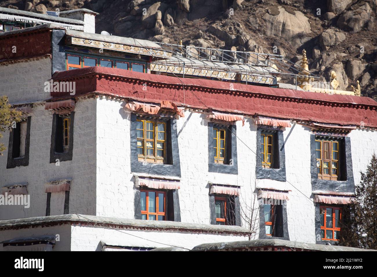 Sera Monastery. Lhasa, Tibet Stock Photo - Alamy