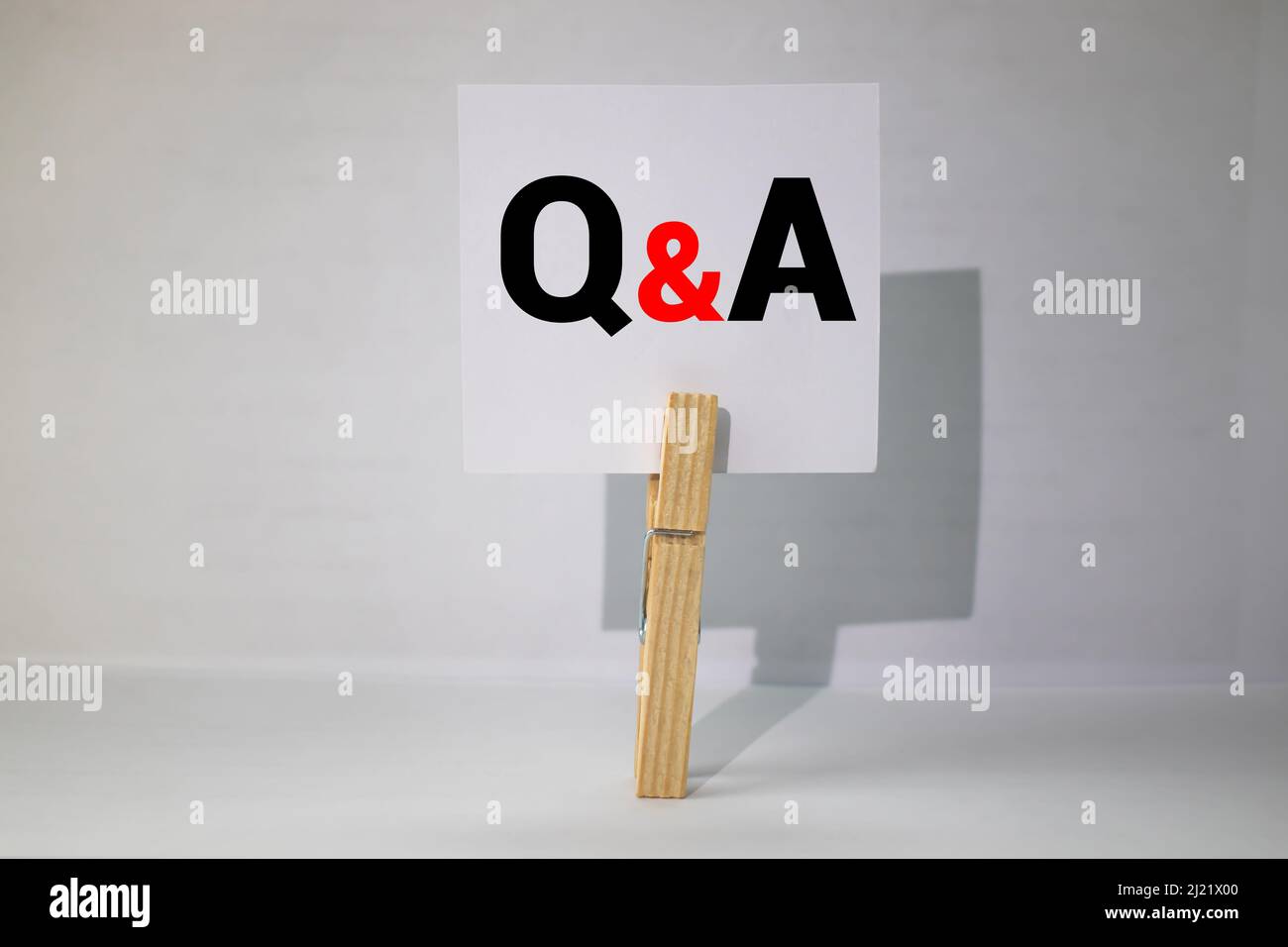 Qa question answer text hi-res stock photography and images - Alamy
