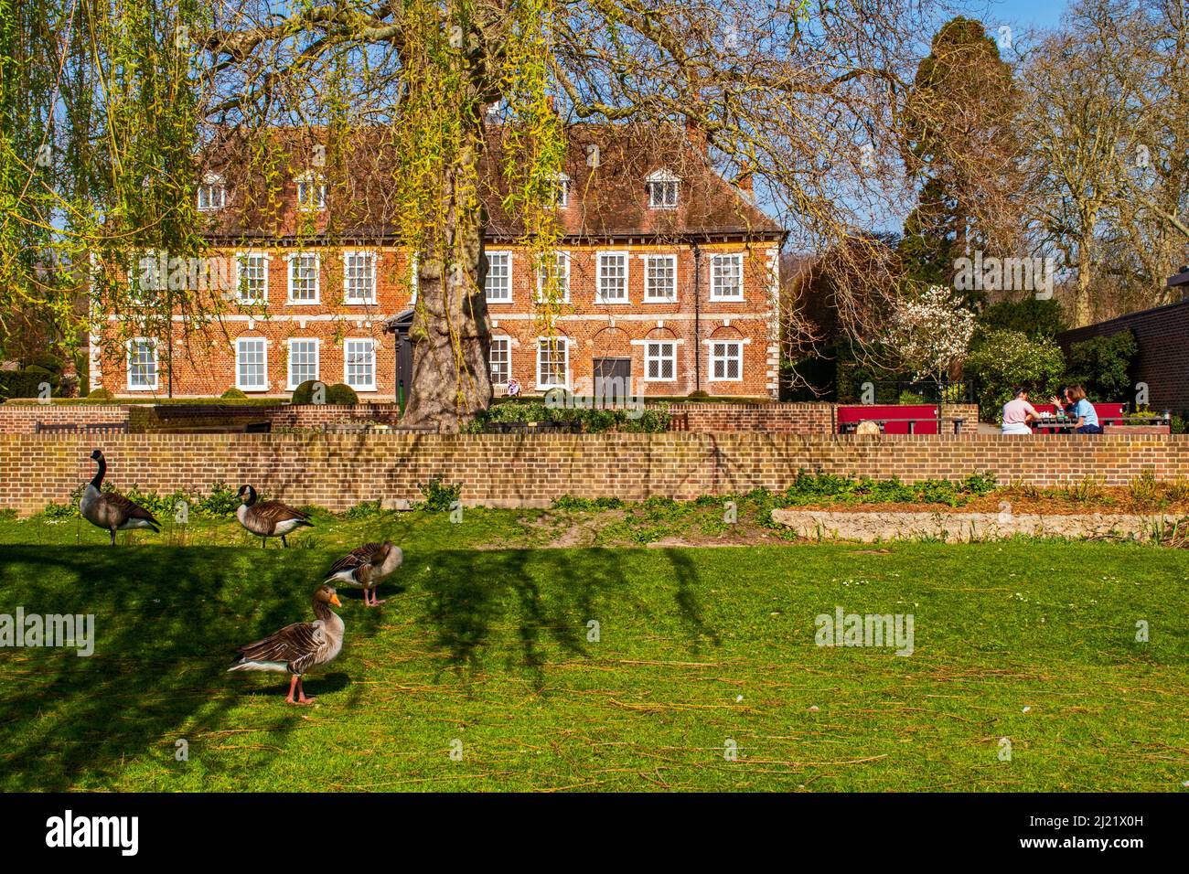 Hall Place, Bexley, Kent Stock Photo - Alamy