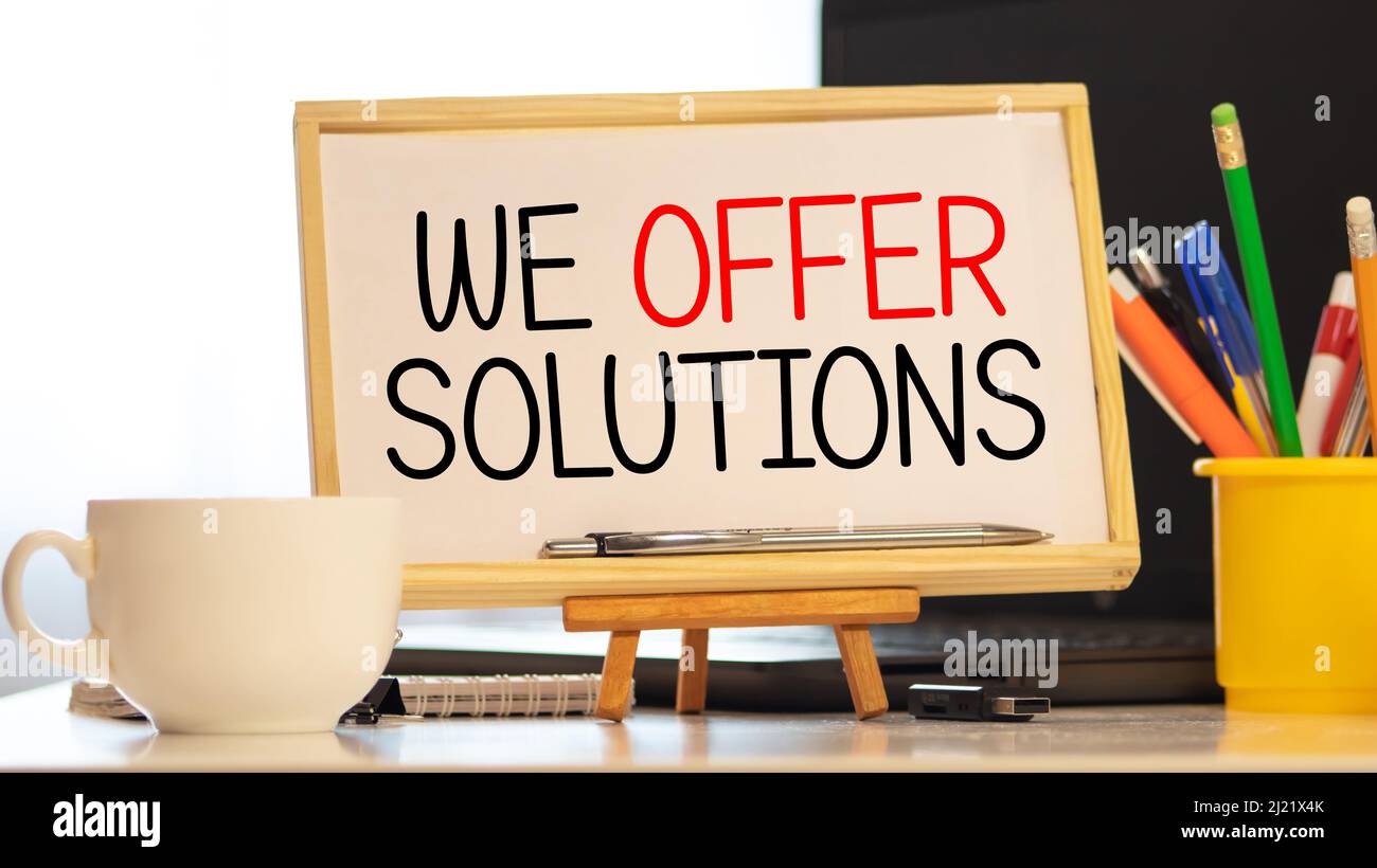 Professional solutions hi-res stock photography and images - Alamy