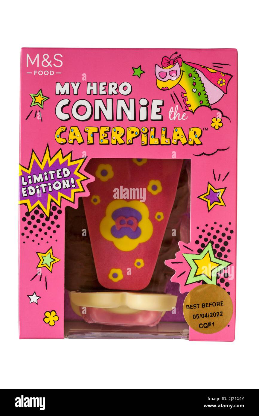 My Hero Connie the Caterpillar Cake limited edition from M&S isolated ...