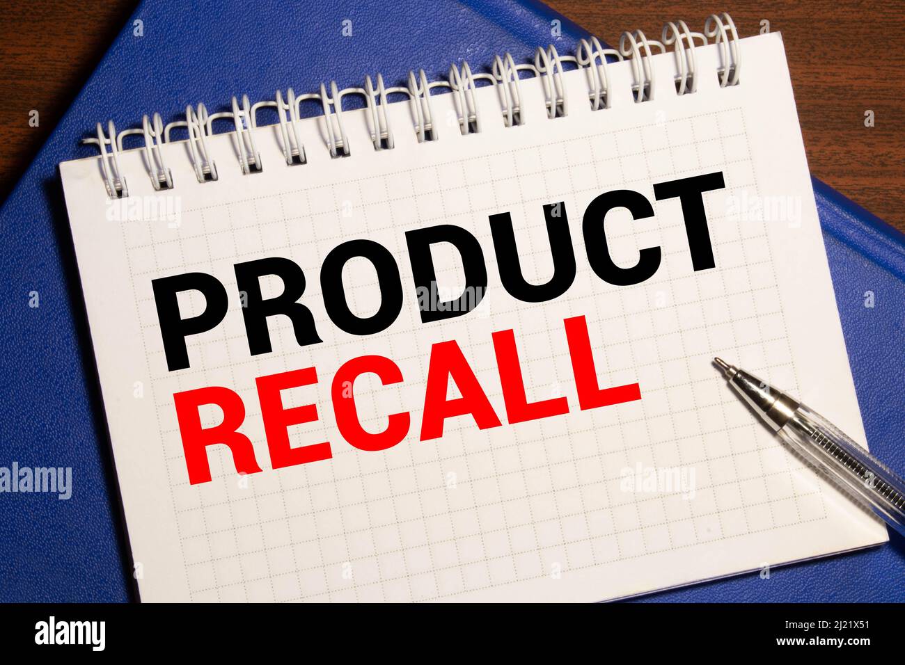 Text sign showing Product Recall. Conceptual photo Request by a company ...