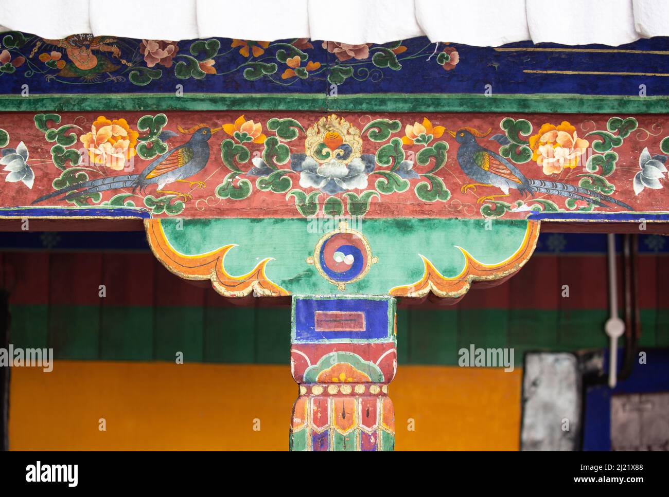 Sera Monastery details, Lhasa, Tibet Stock Photo - Alamy