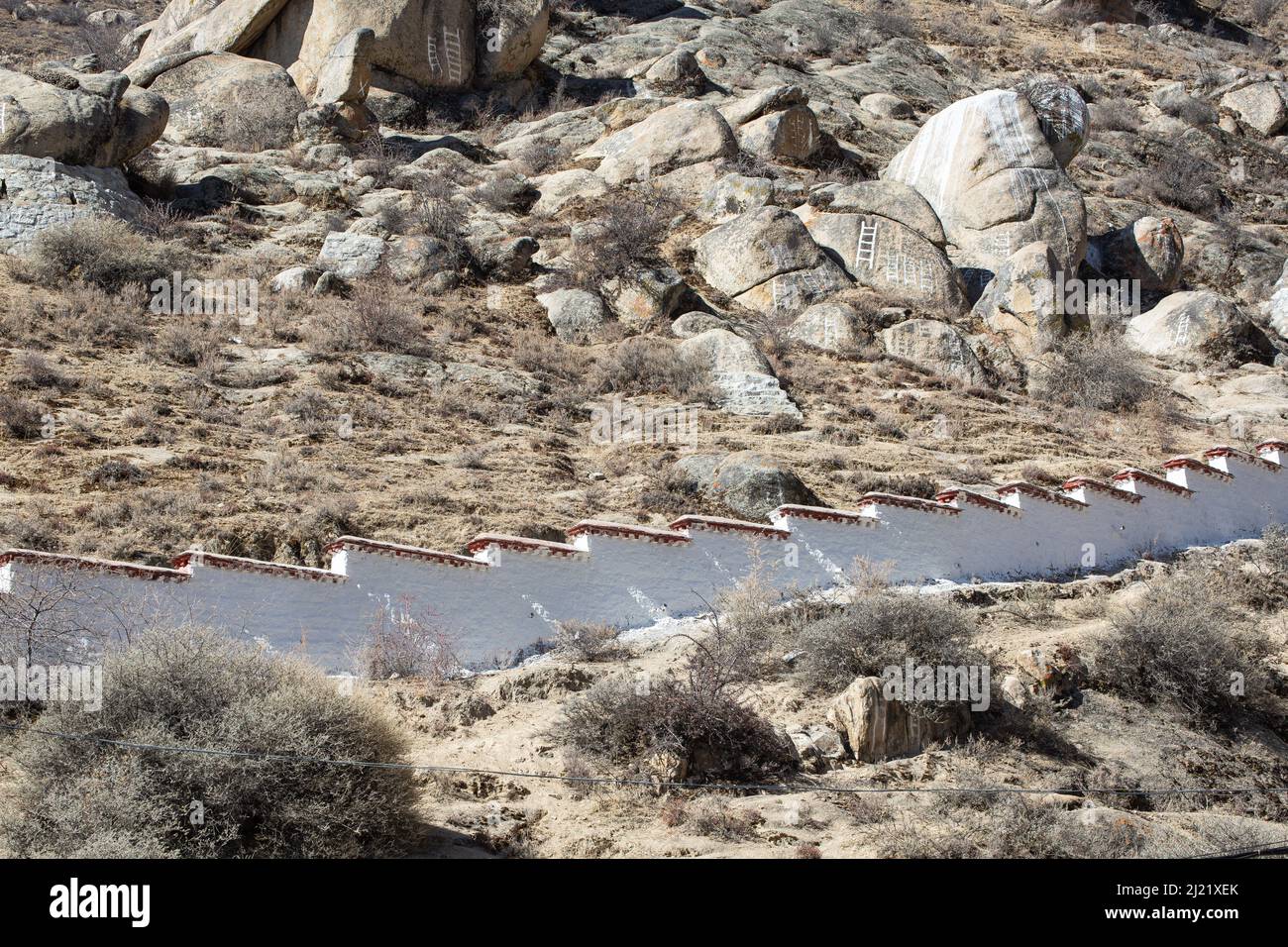 Sera Monastery details, Lhasa, Tibet Stock Photo - Alamy