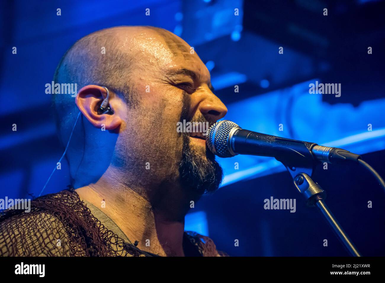 Music concert by the Basque band Incursed, at Sala Nazca in Madrid, on ...