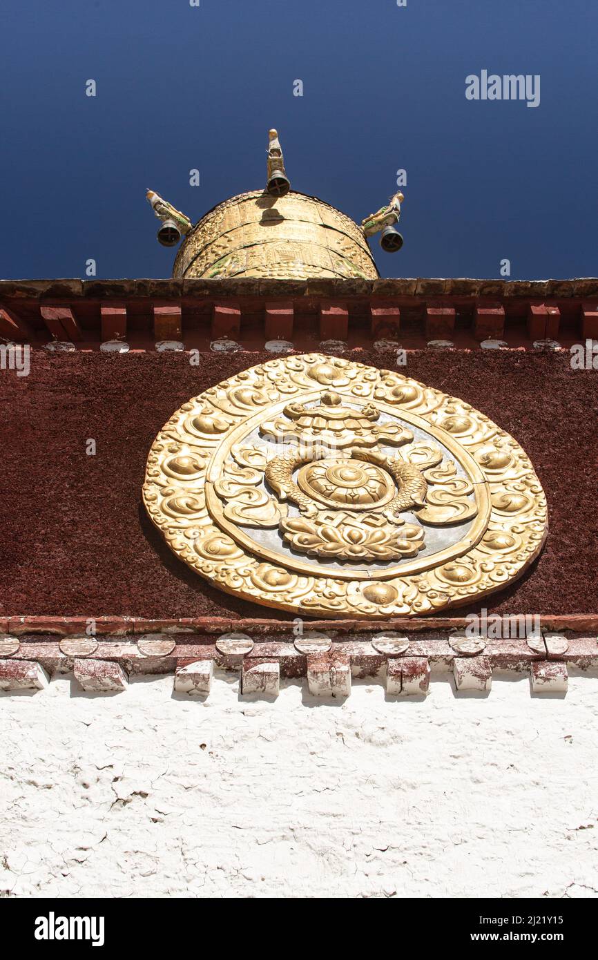 Sera Monastery details, Lhasa, Tibet Stock Photo - Alamy