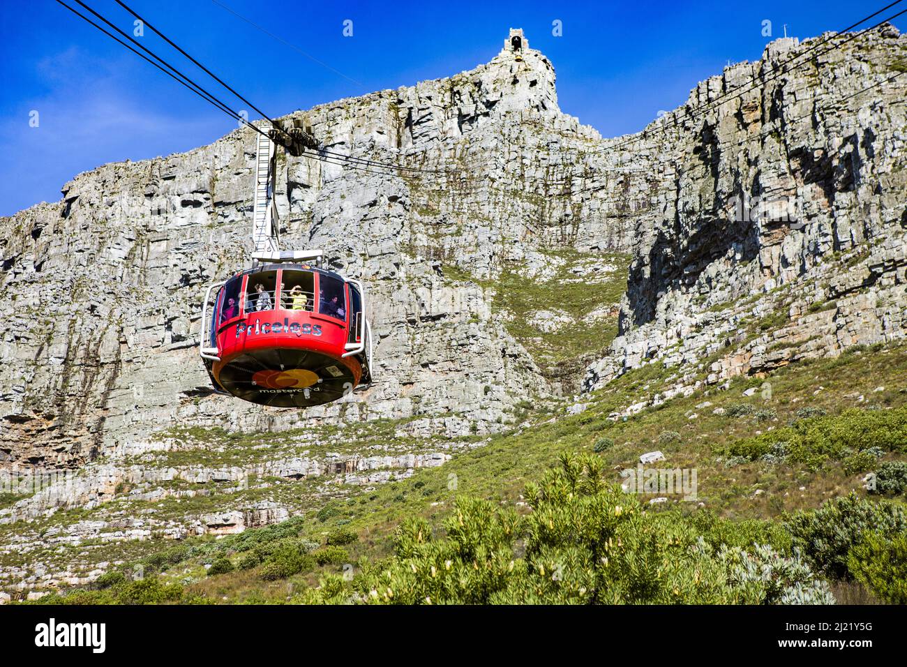 Cable cars are available for those who would like to get to the top of ...