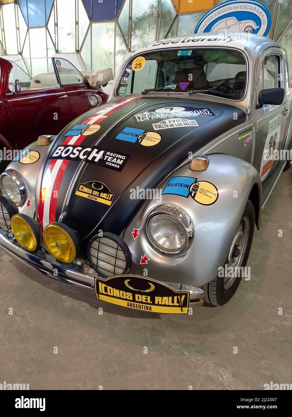 sport Volkswagen Beetle or Bug rally racer, air cooled, rear engine ...