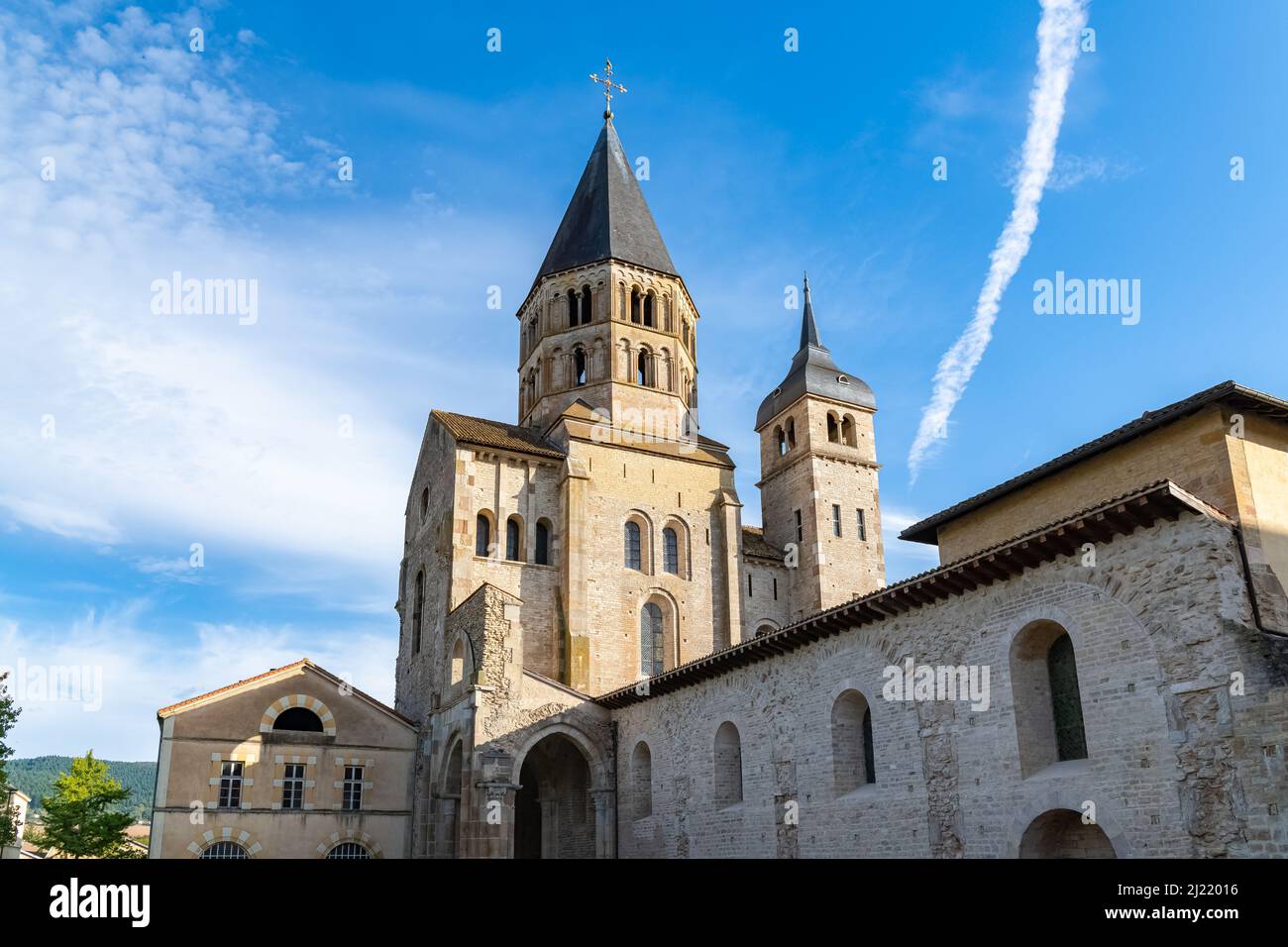Cluny abbey, medieval monastery in Burgundy, France Stock Photo - Alamy