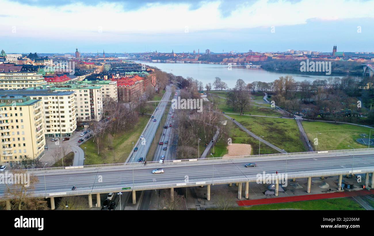 Sweden aerial footage hi-res stock photography and images - Alamy